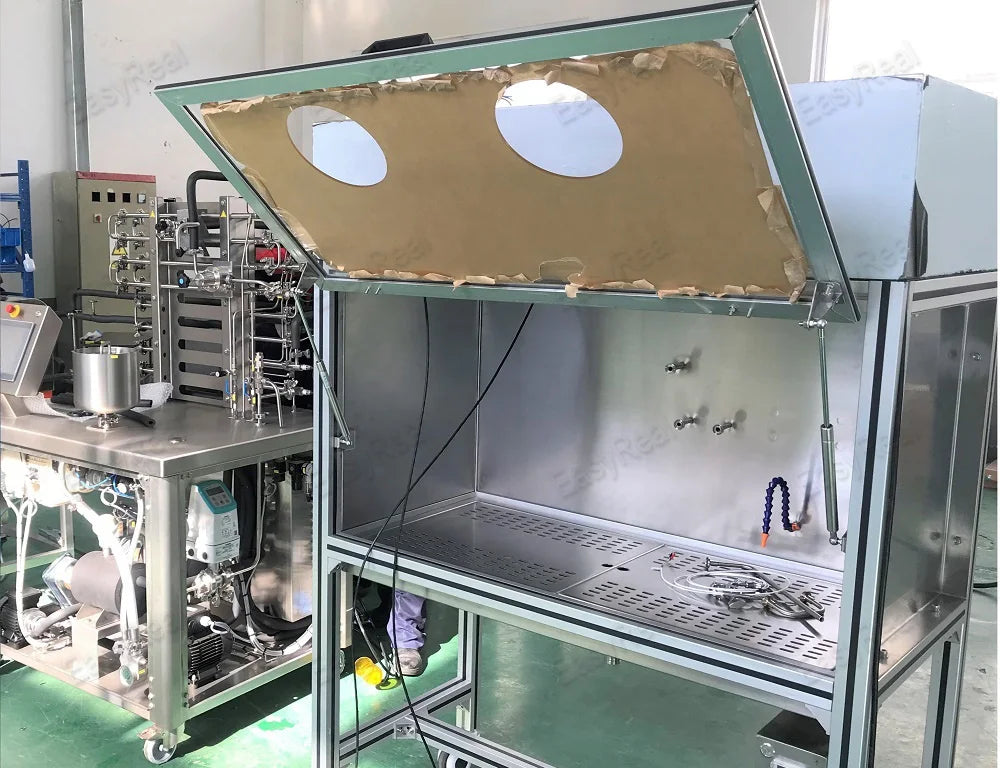 R&D Laboratory Use Dairy and Beverage Lab Mini Scale UHT Sterilizer Eq ...